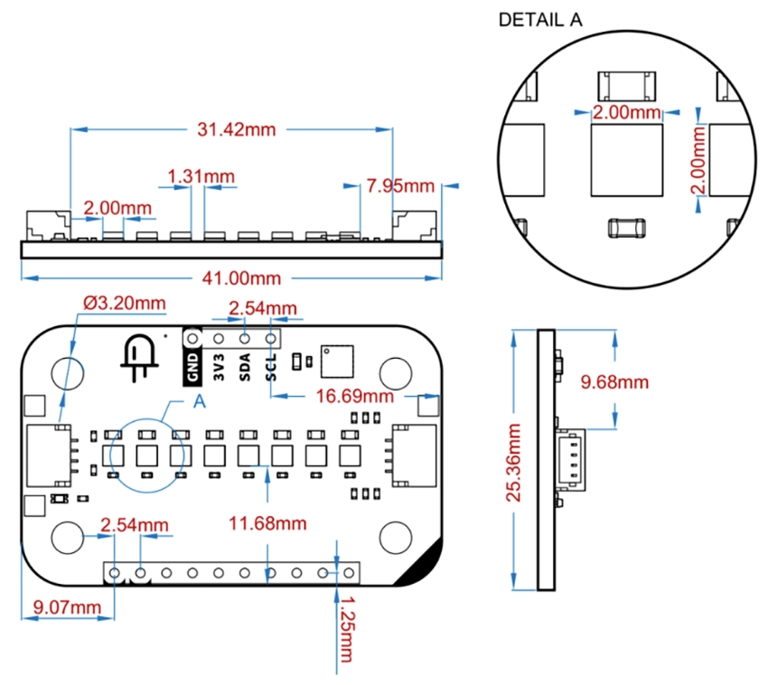 Modulino® Pixels Arduino Mouser
